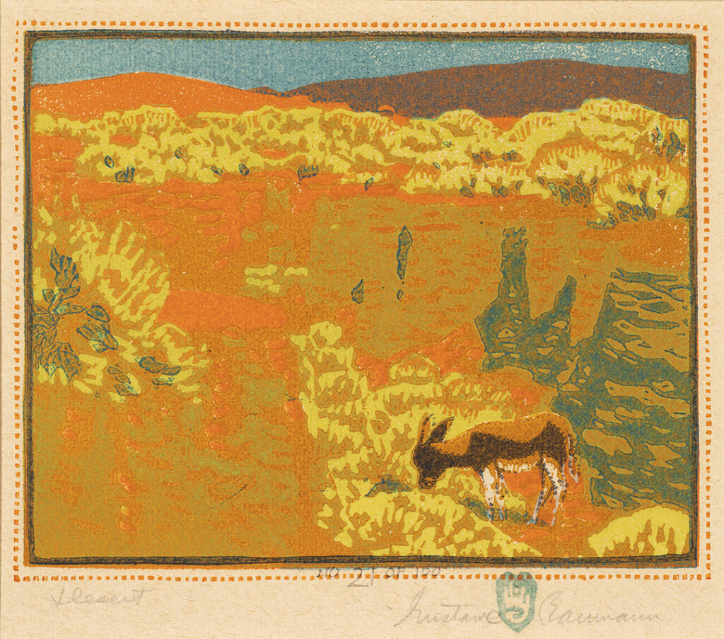Gustave Baumann - Zaplin Lampert